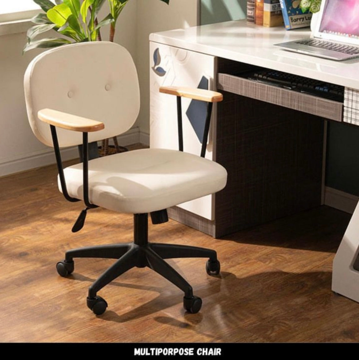 เก้าอี้ทำงาน เก้าอี้อ่านหนังสือ CH012 – leaves_mall